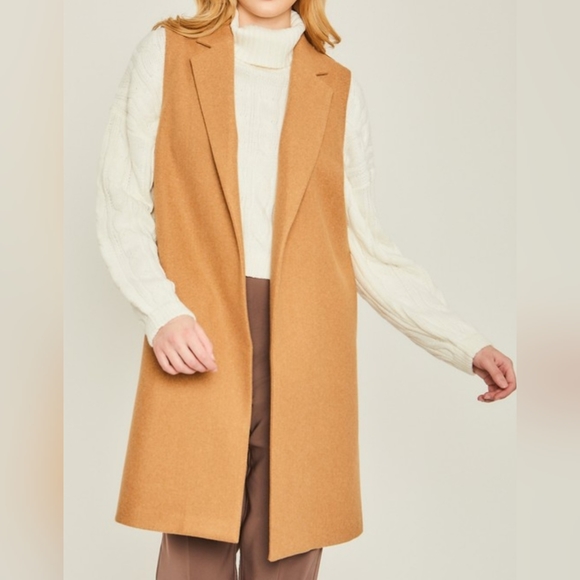 Jackets & Coats | Sale New Boho Bold Chic And Sexy Jq Fleece Long Line ...